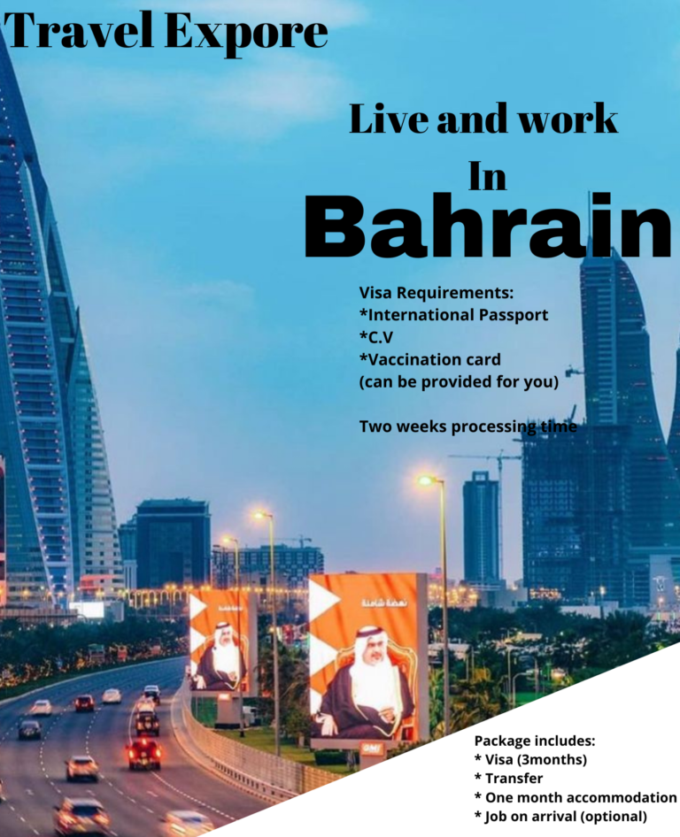 Bahrain Visa - Travel Expore Agency
